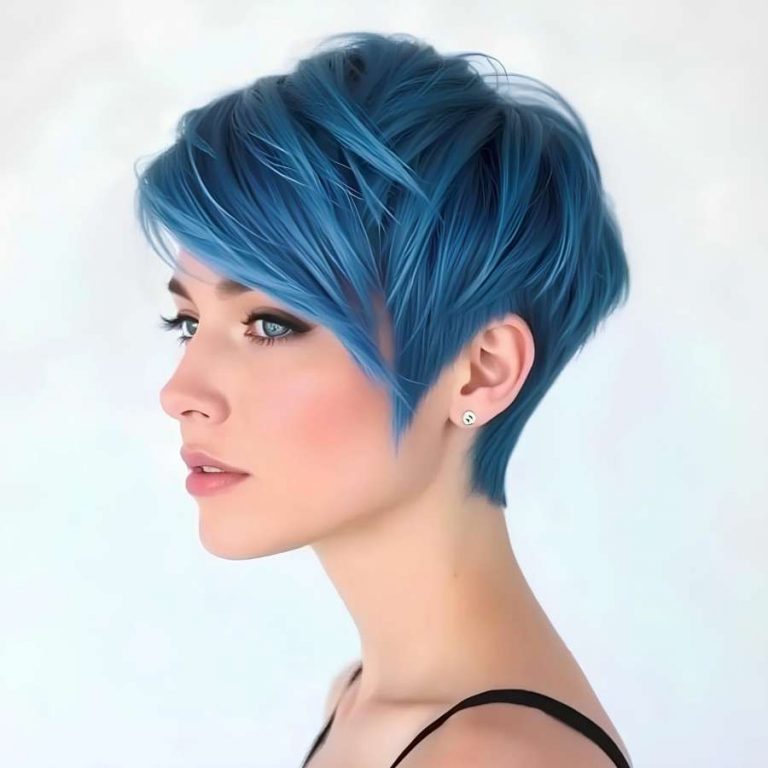 7 Bold Blue Short Hairstyles That Redefine Modern Chic - Short Hairstyles